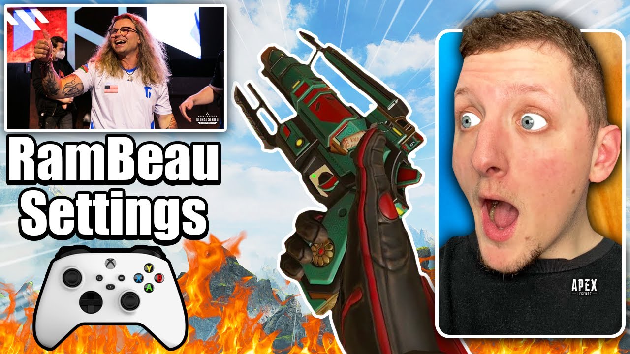 Apex Legends Pro RamBeau Controller Settings | ALGS Kill Leader - YouTube