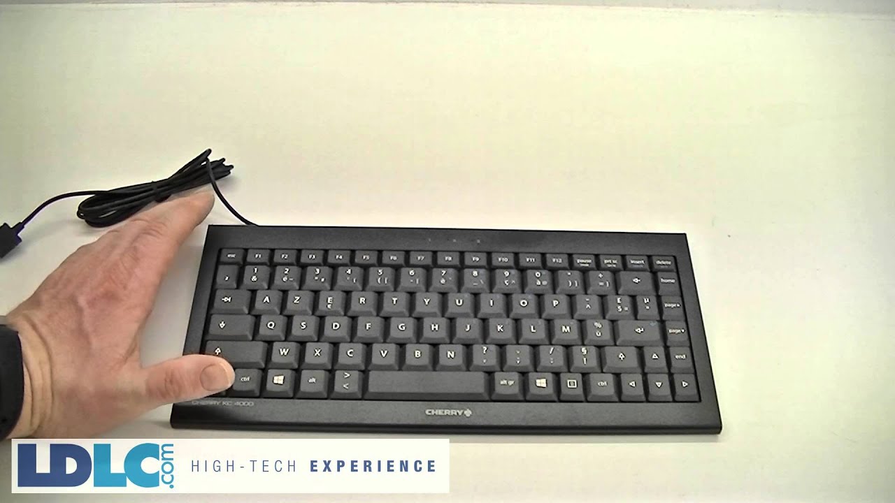 [Cowcot TV] Présentation clavier Cherry KC-4000 - YouTube