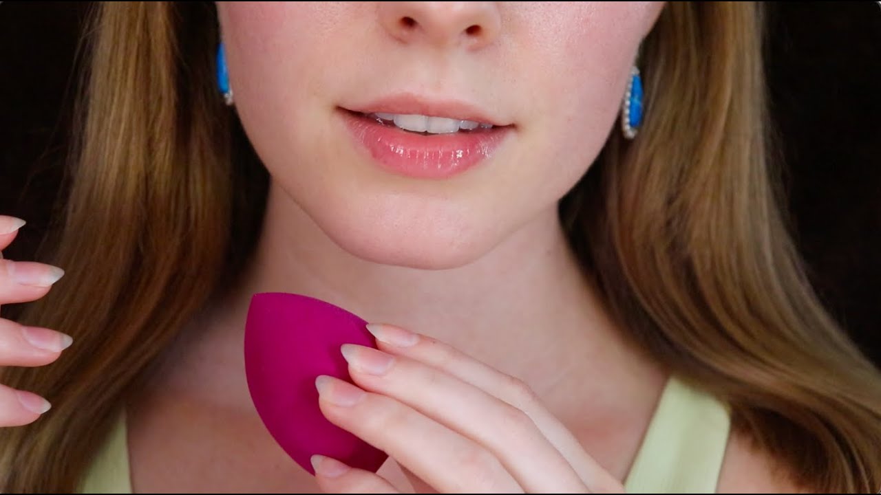ASMR Doing Your Makeup 🌷 Realistic Layered Sounds & Personal Attention ...