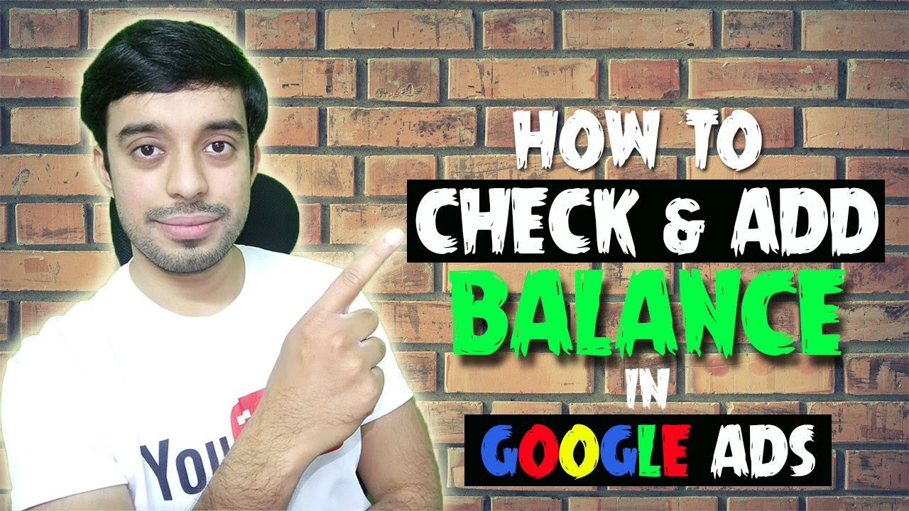 How To Add Money In Google Ads Account How To Check Balance In Google how-to-add-money-in-google-ads-account-how-to-check-balance-in-google