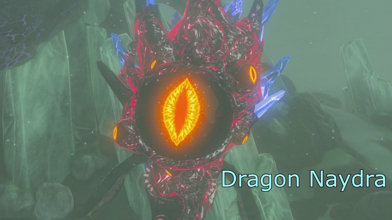 Legend Of Zelda: Breath Of The Wild-Dragon Naydra - YouTube