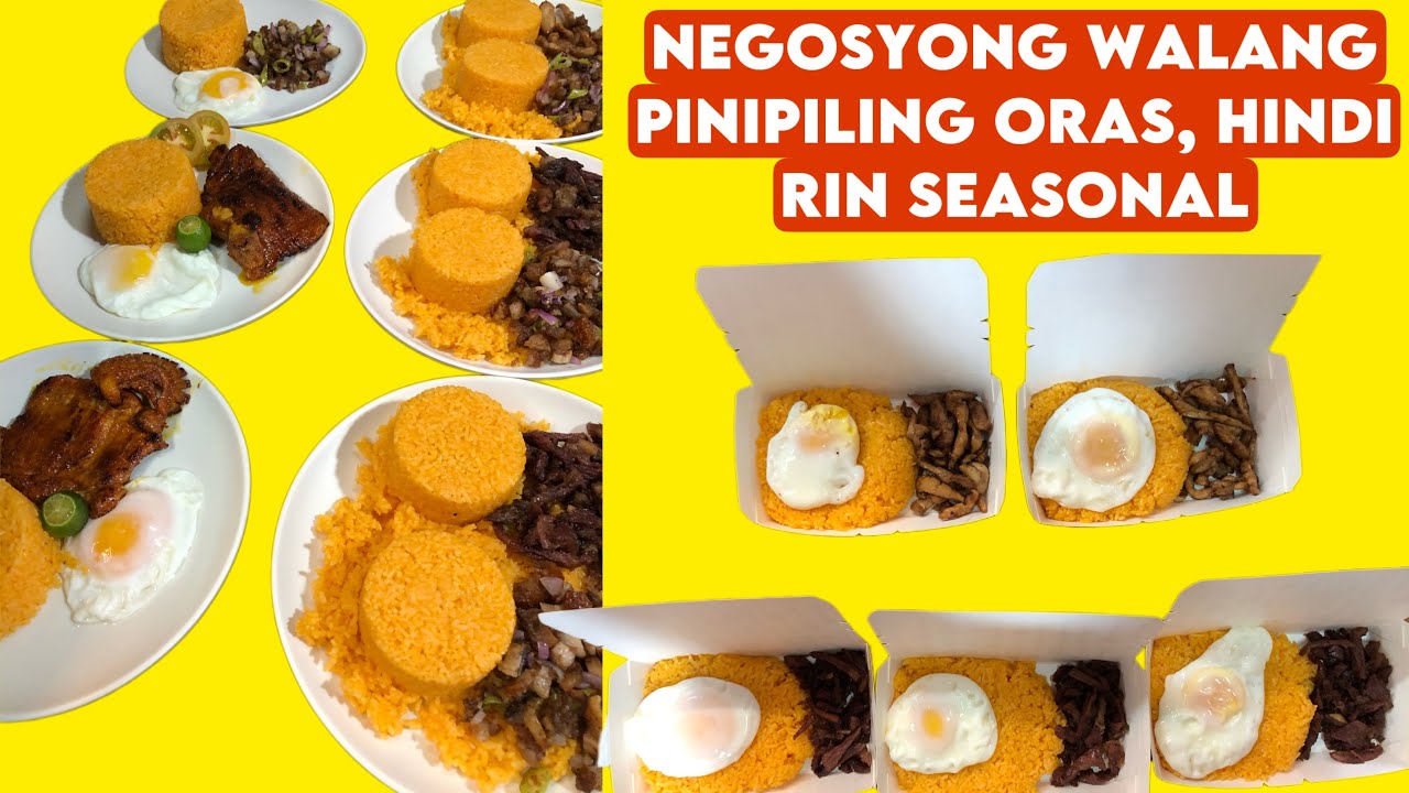 NEGOSYONG WALANG PINIPILING ORAS | TAG-INIT OR TAG-ULAN | HINDI RIN ...