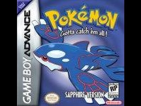 Pokemon Sapphire Gameshark Cheat Codes Episode 1 - YouTube