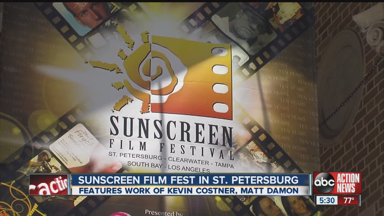 Sunscreen Film Fest kicks off in St. Petersburg - YouTube