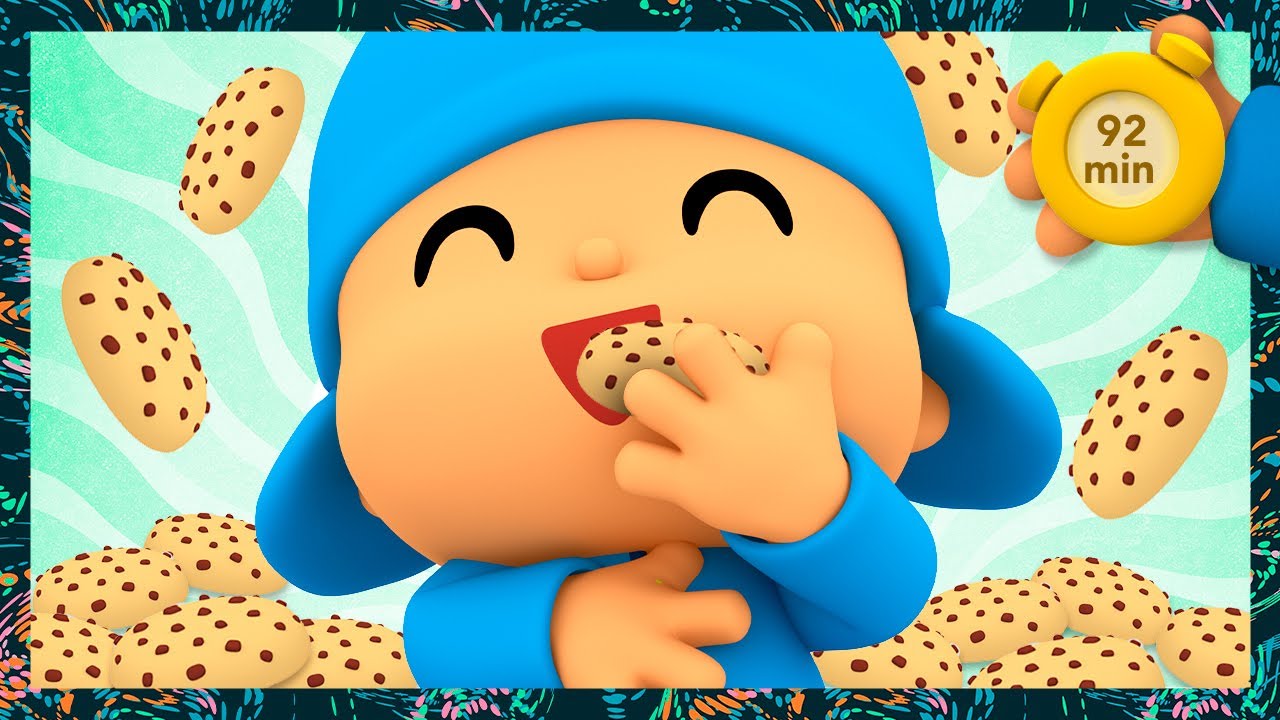 🍪 POCOYO AND NINA - Cookies For Snack [92 min] ANIMATED CARTOON for ...
