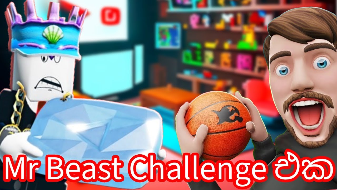 Mr Beast මට අභියෝග කළා | Youtube Simulator Z | Roblox Sinhala Gameplay ...