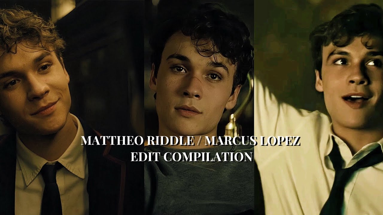 Mattheo Riddle / Marcus Lopez 2 minute edit compilation. - YouTube