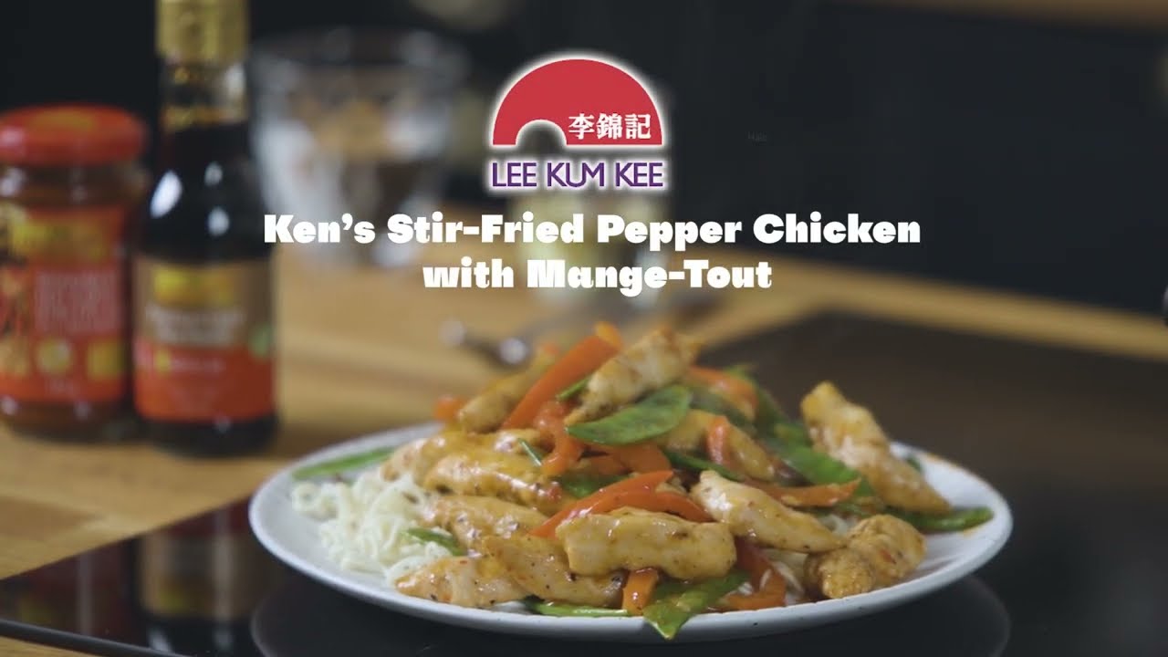Stir-fried Pepper Chicken with Mange-Tout | Ken Hom - YouTube