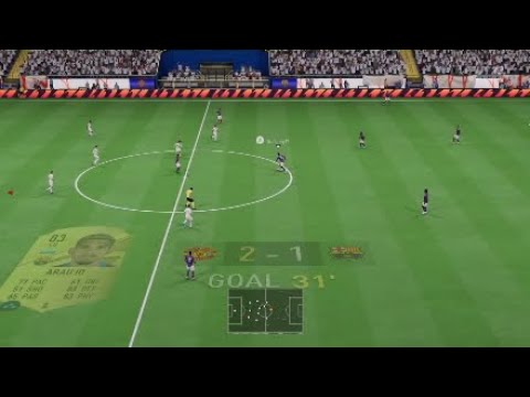 Fifa 23 - my cb are best at shooting (Araujo & nacho) - YouTube