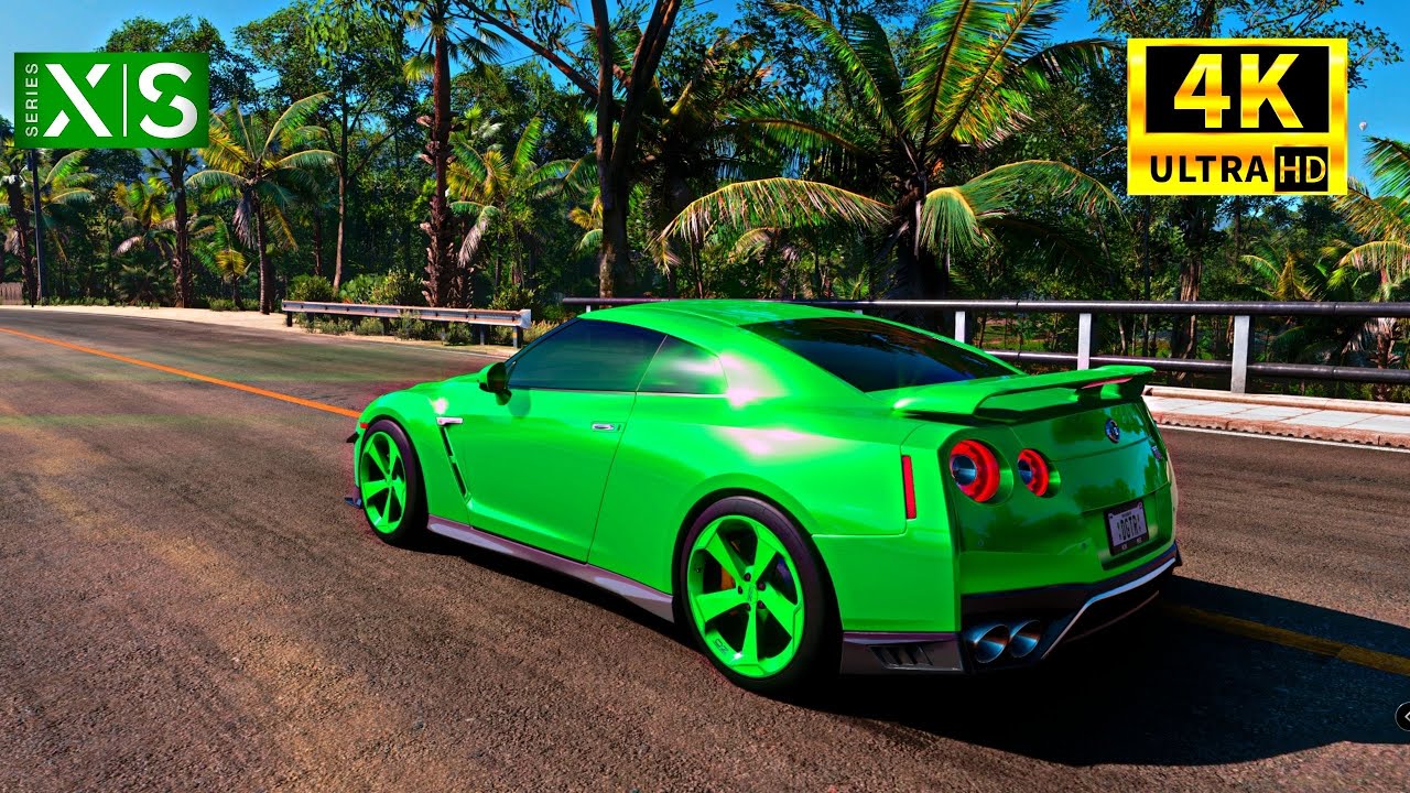NISSAN GTR R35 2017| Forza Horizon 5 | Gameplay4K | XboxSeriesX | Drift ...