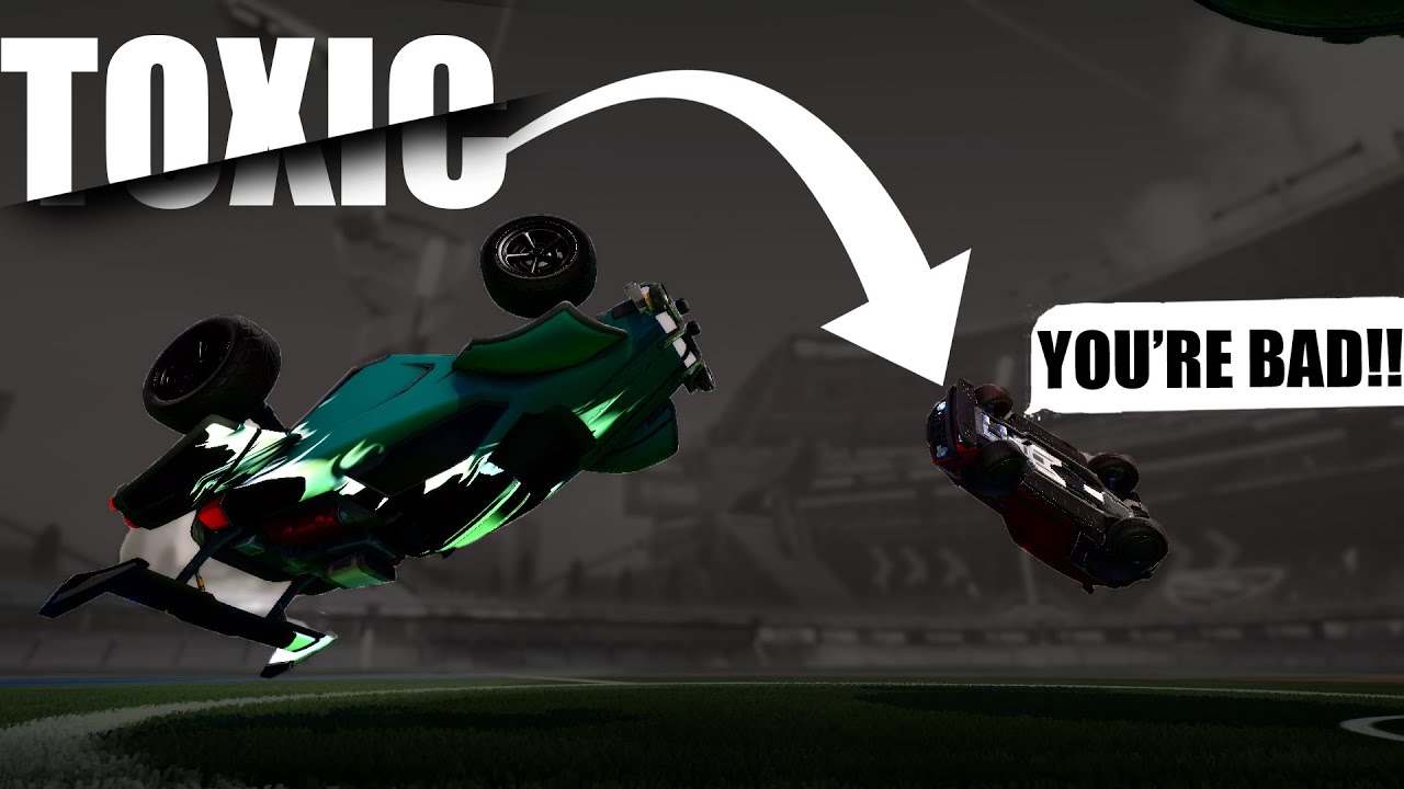I taught this TOXIC player a HUGE LESSON | Rocket league 1v1 - YouTube