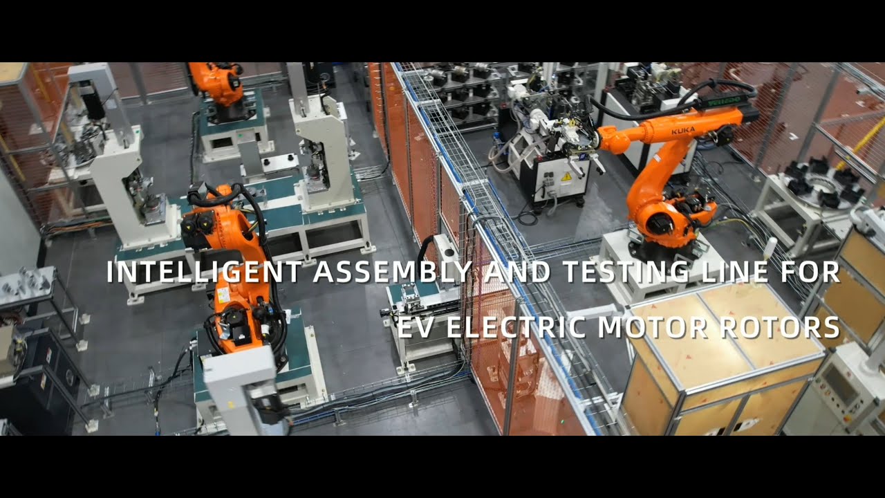 Intelligent Assembly and Testing Line for EV E Motor Rotors (English ...