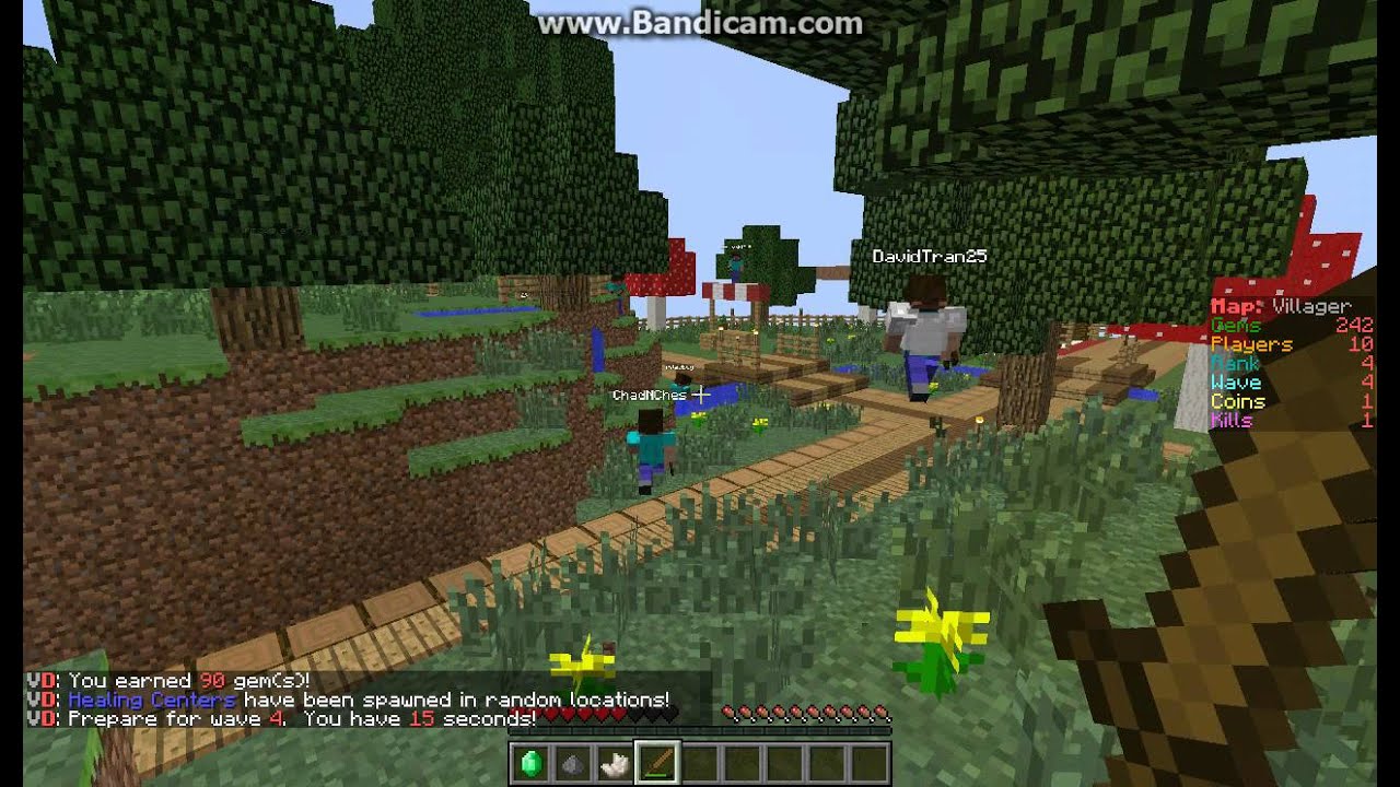 Minecraft-Villager Defense Minigame Episode 1 Part 1/4 - YouTube