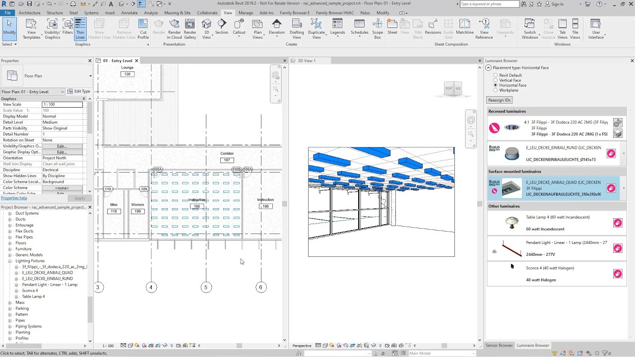 ReluxCAD for Revit - Workflow with neutral products - YouTube
