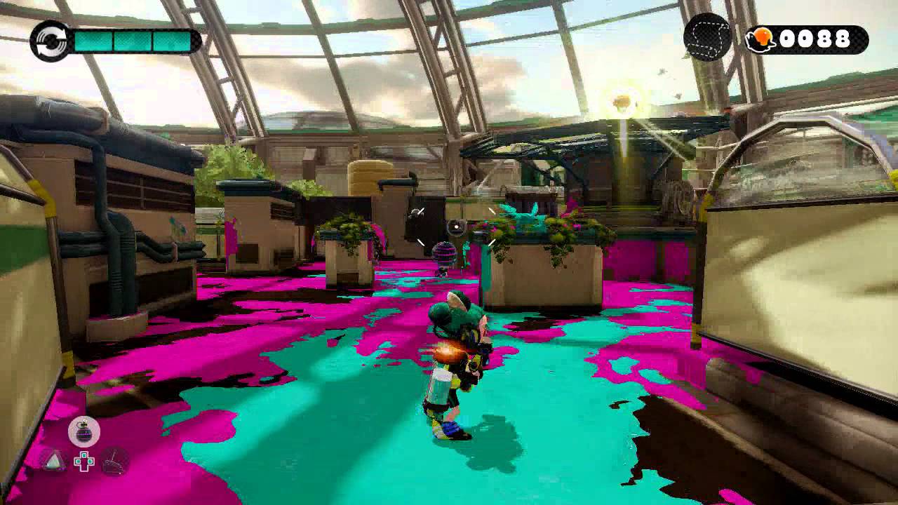 Splatoon Story Mode Episode 9 Octarian Ink Battle - YouTube