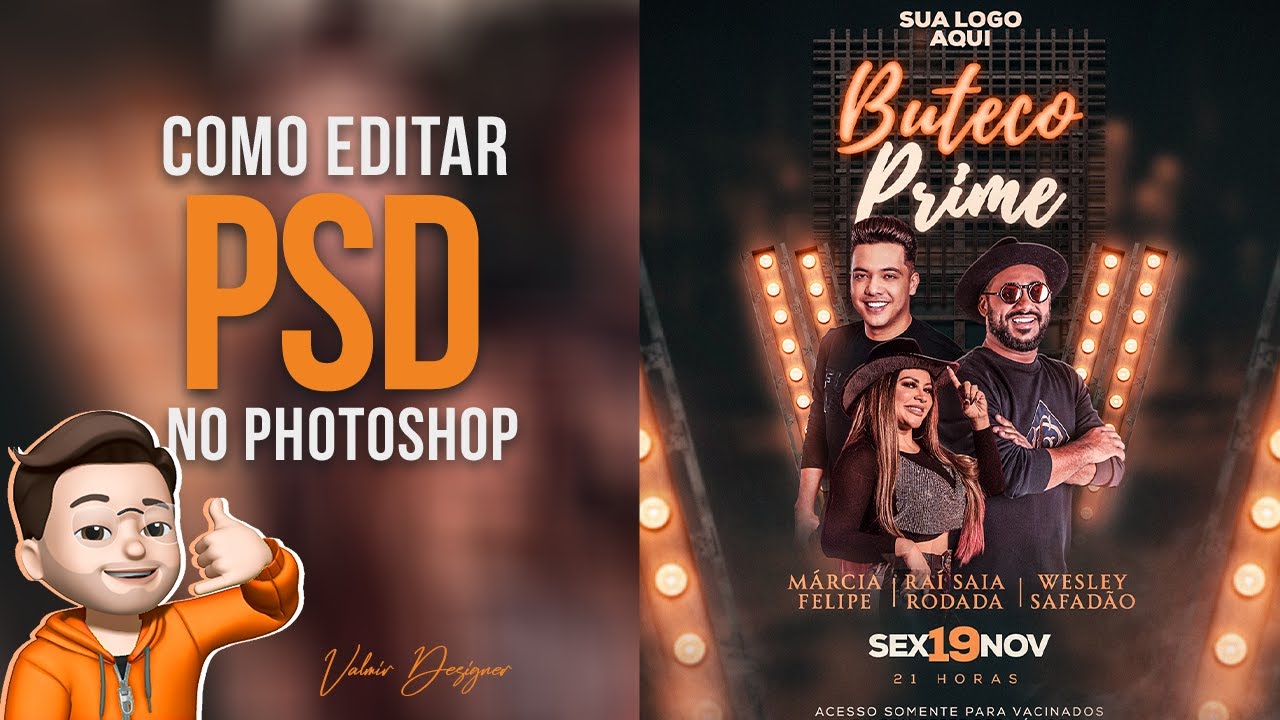 Como editar PSD baixado no - Designi pelo Photoshop, rápido e Fácil ...
