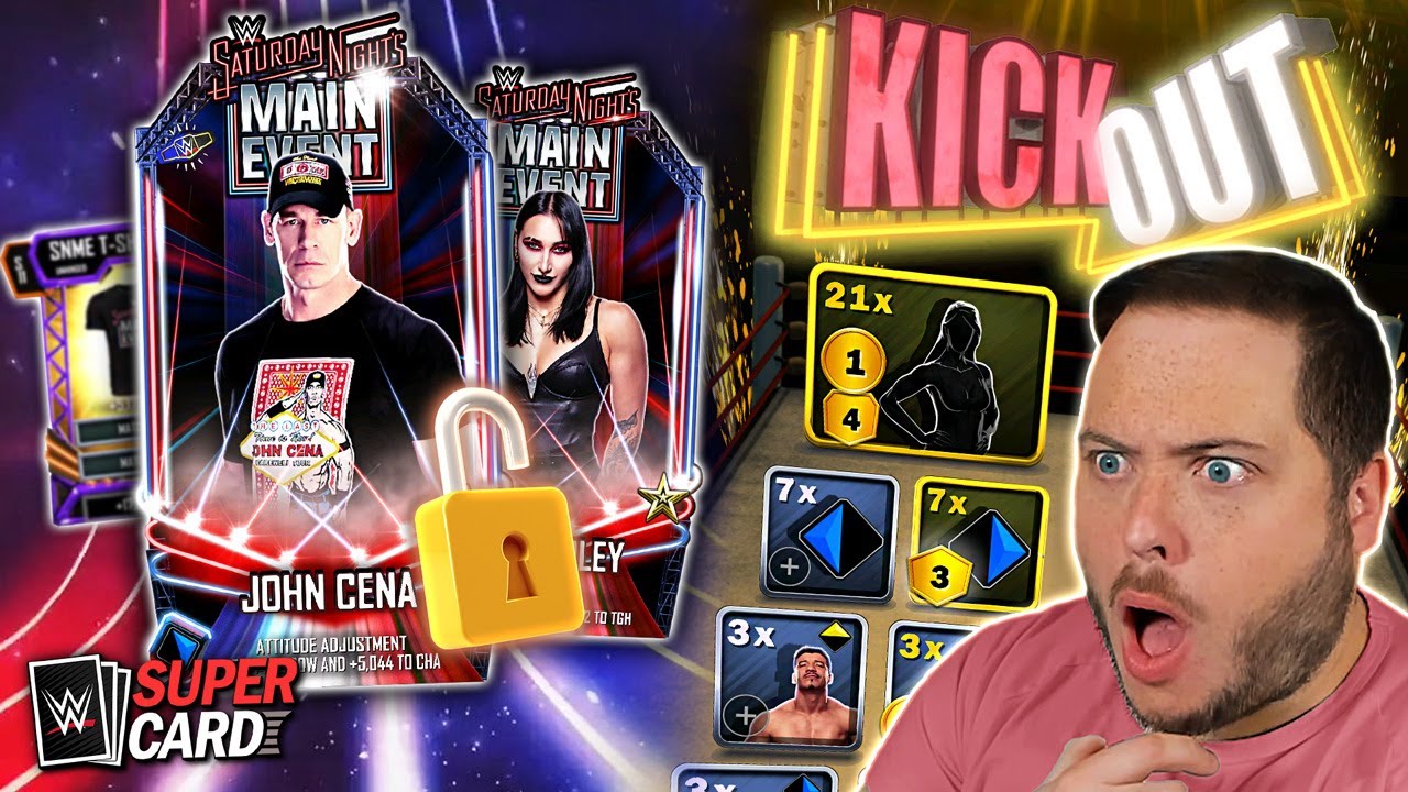Special SNME John Cena & Rhea Ripley UNLOCKED! 🔓 How to Beat KICK OUT ...