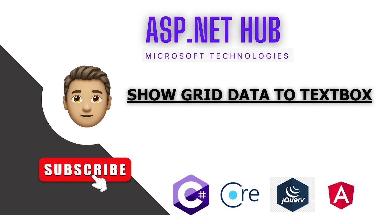 grid double click to show grid data to textbox - YouTube