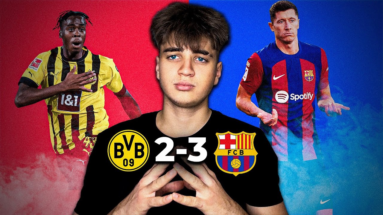 FERRAN TORRES THE GOAT, Dortmund 2-3 FC Barcelona | Match Review - YouTube