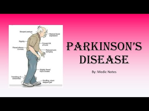 [Neurology] Parkinson's disease - causes, pill rolling tremor, cogwheel ...