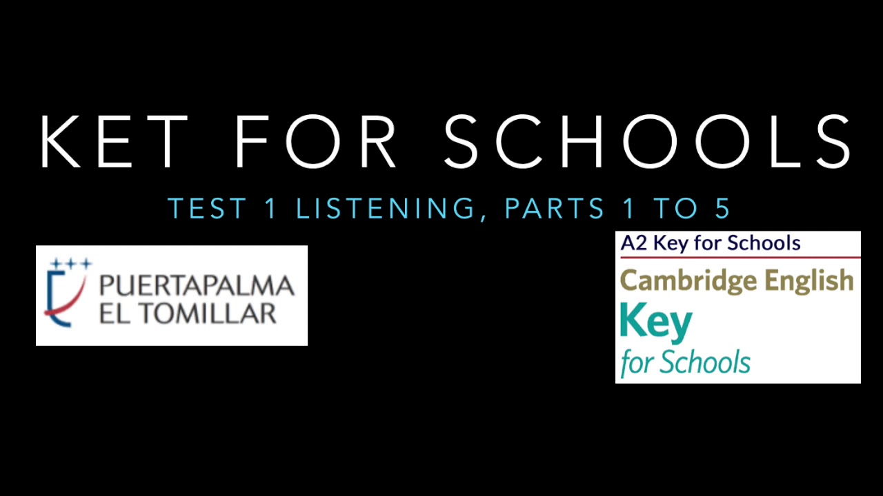 KET TEST 1 AUDIO FILE - YouTube