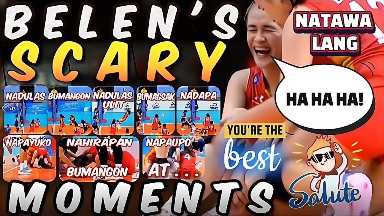 BELEN'S SCARY MOMENTS | 2024 AVC CHAMPIONSHIP | #alaspilipinas # ...