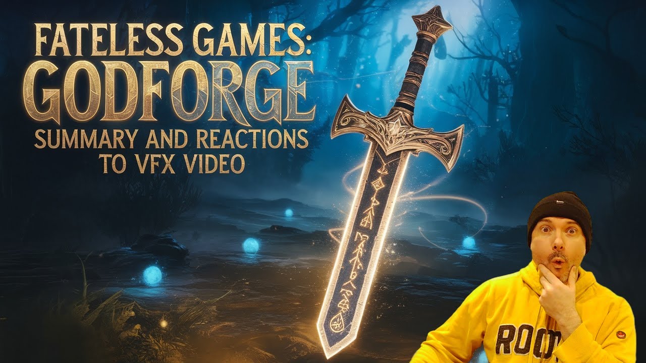 Fateless Games: Godforge - summary and reaction to VFX video ! - YouTube
