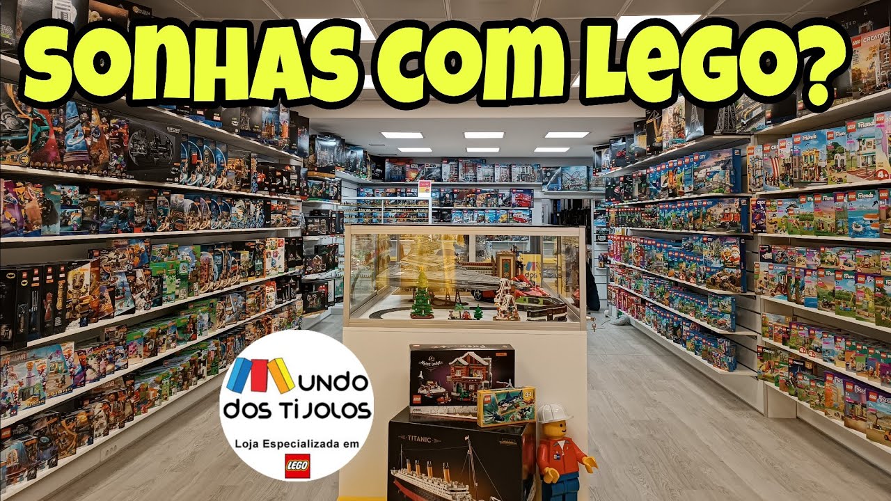 Abertura da Loja LEGO que tens de VISITAR💥I Casa dos Bonecos - YouTube