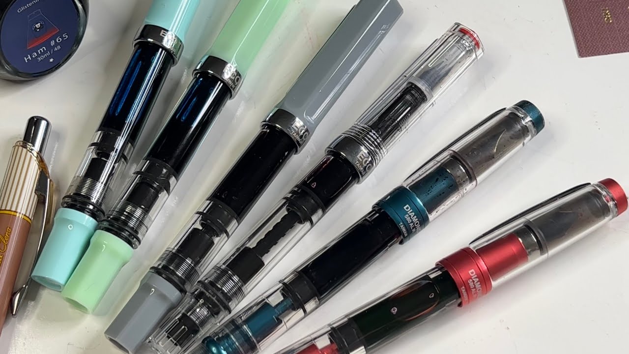 TWSBI FOUNTAIN PEN COLLECTION - YouTube