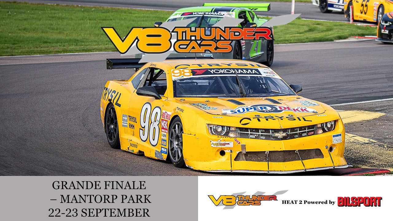 V8 Thunder Cars - Grande Finale Mantorp Park - Heat 2 - YouTube