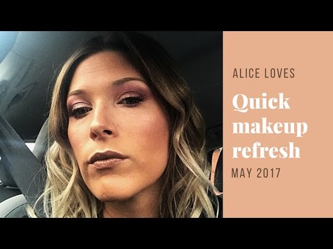 Quick Makeup Refresh - YouTube