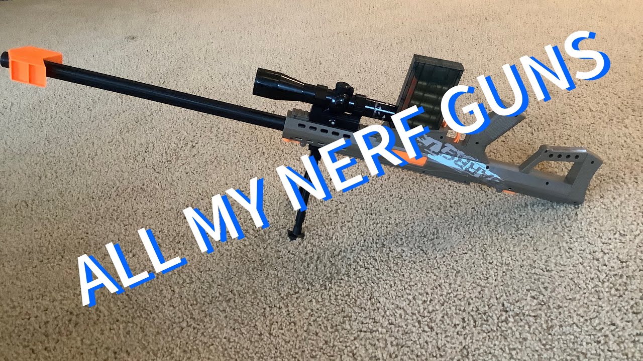 Reviewing all my nerf guns - YouTube