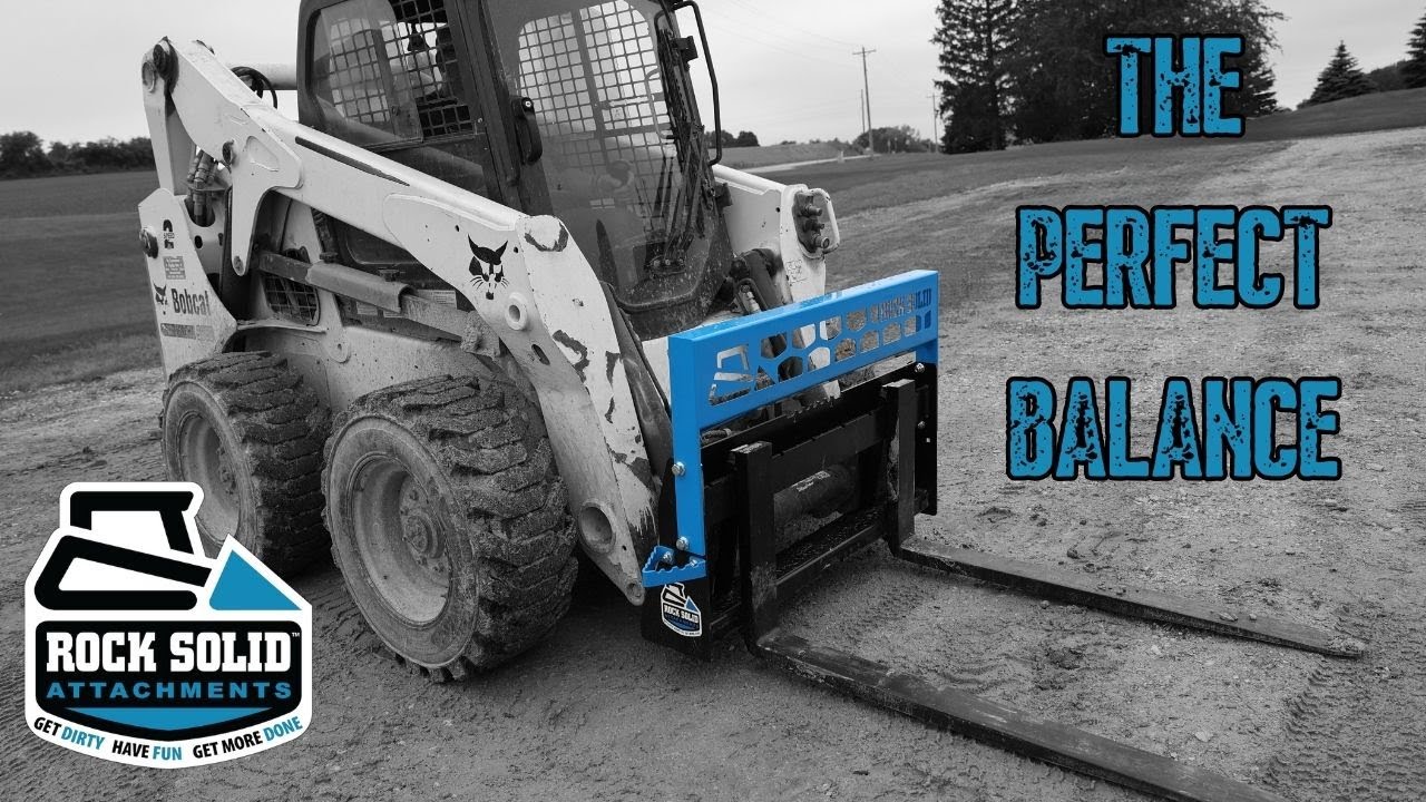 Class 2 Standard and Heavy Duty Pallet Forks by Rock Solid Attachments - YouTube