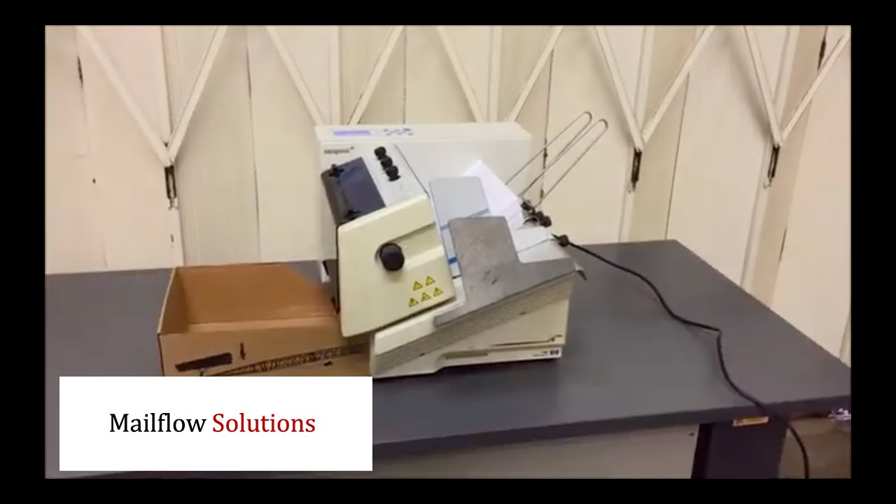 Neopost AS 700 printer April 2019 - YouTube