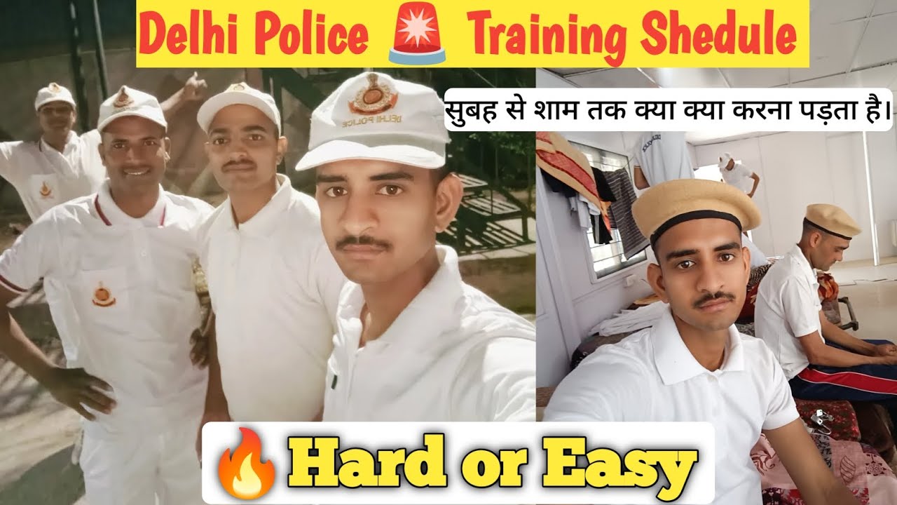Delhi Police Training Schedule। Delhi Police Training Video। # ...