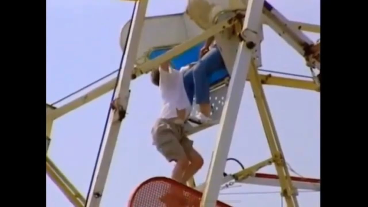 Special Man Falls From Ferris Wheel - YouTube