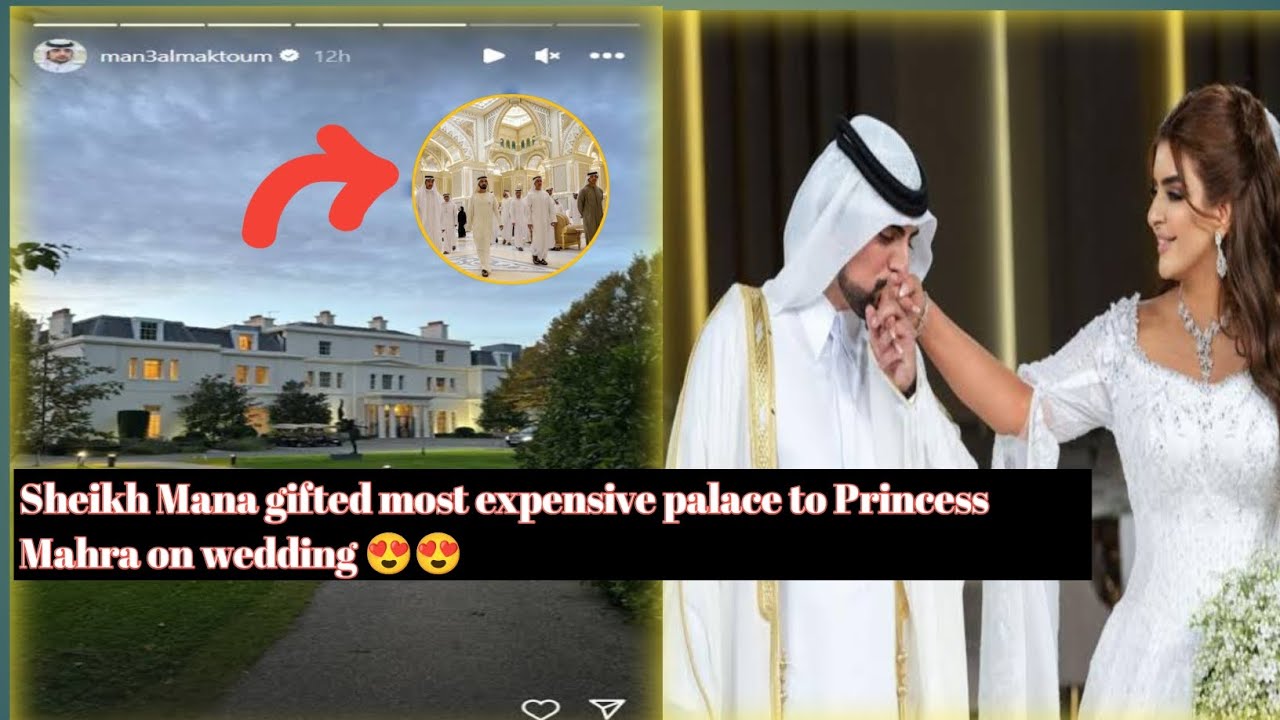 Princess Mahra wedding gift 🎁 by lovely husband |Sheikh Mana gifted ...