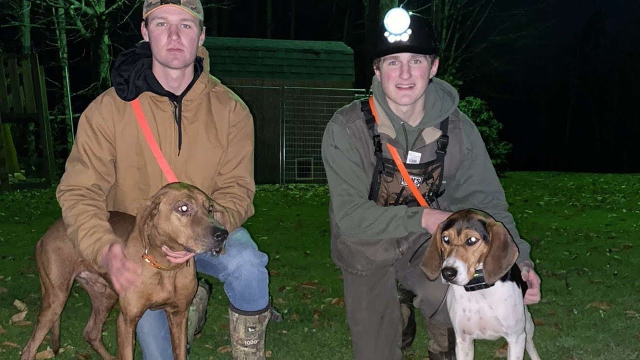 Fall COON HUNT with our HOUND DOGS! - YouTube