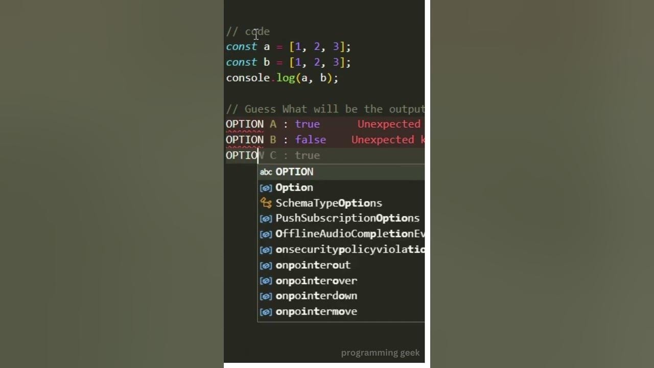 Javascript Quiz: How Well Do You Know "==" operator #programming #javascript #coding #quiz - YouTube