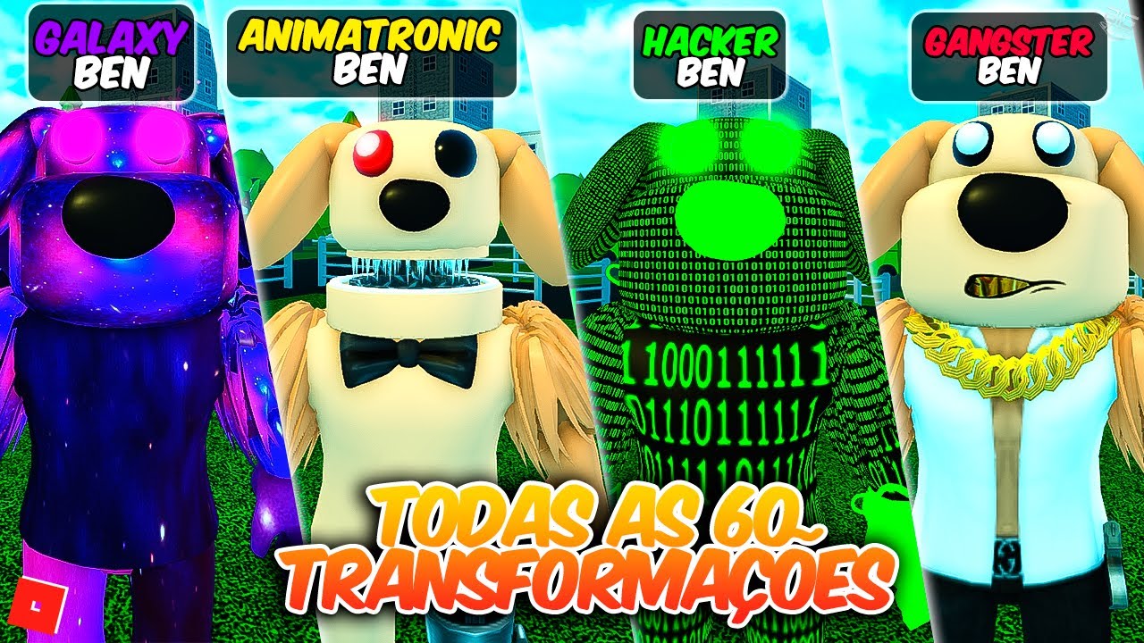 COMO CONSEGUIR TODAS AS 60 TRANSFORMAÇÕES em FIND THE BEN MORPHS no ...