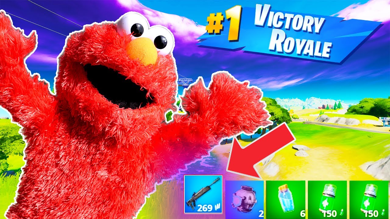 Elmo Takes on an Epic AI Fortnite Challenge! - YouTube