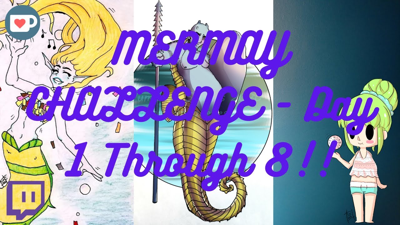 MERMAY CHALLENGE - Day 1 Through 8!! - YouTube