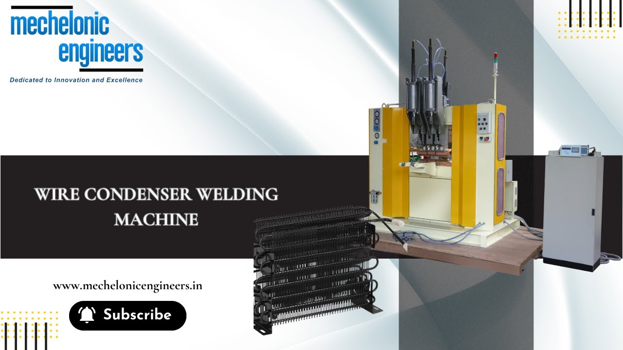 Wire Condenser Welding Machine - YouTube