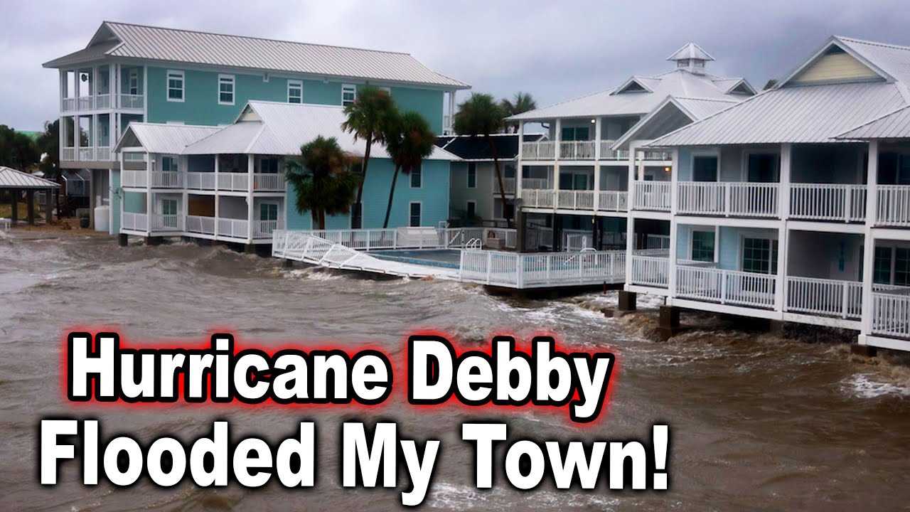 Hurricane Debby Flooded My Town!! (Full Hurricane & Aftermath Vlog ...