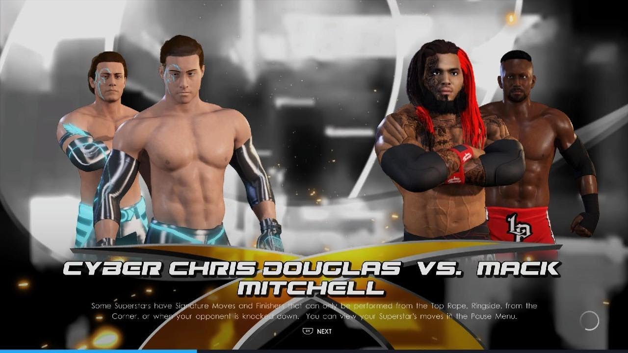 Cyber Chris Douglas Vs Mack Mitchell(Goldmine) - YouTube