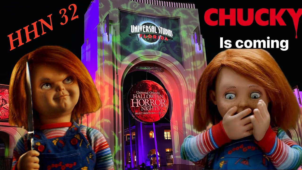 CHUCKY comes to Halloween Horror Nights 32 | Chucky IP House | First ...