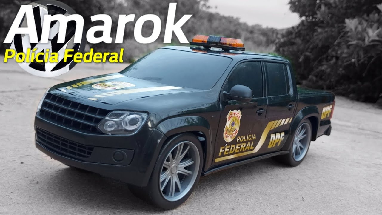 Unboxing: mini Amarok da Policia Federal (poliplac) ft.Viniccius006 ...