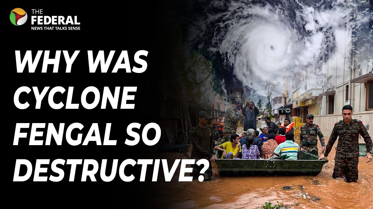 Cyclone Fengal: How low-intensity storm created huge impact - YouTube