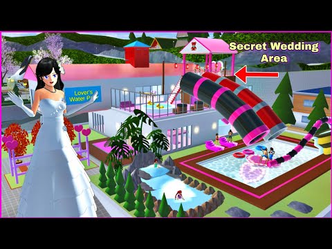 MAP UPDATE : Lovers ' Water Park and Wedding House in Sakura School Simulator