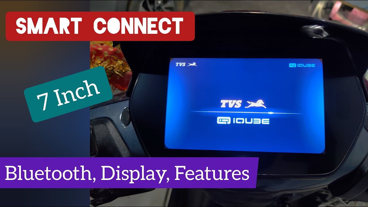 TVS iQube S Display Features: A Closer Look at Technology and ...